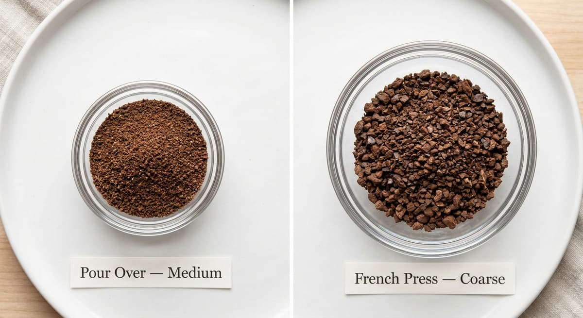 Coffee Grind Size Chart: Expert Guide | The Coffee Locator