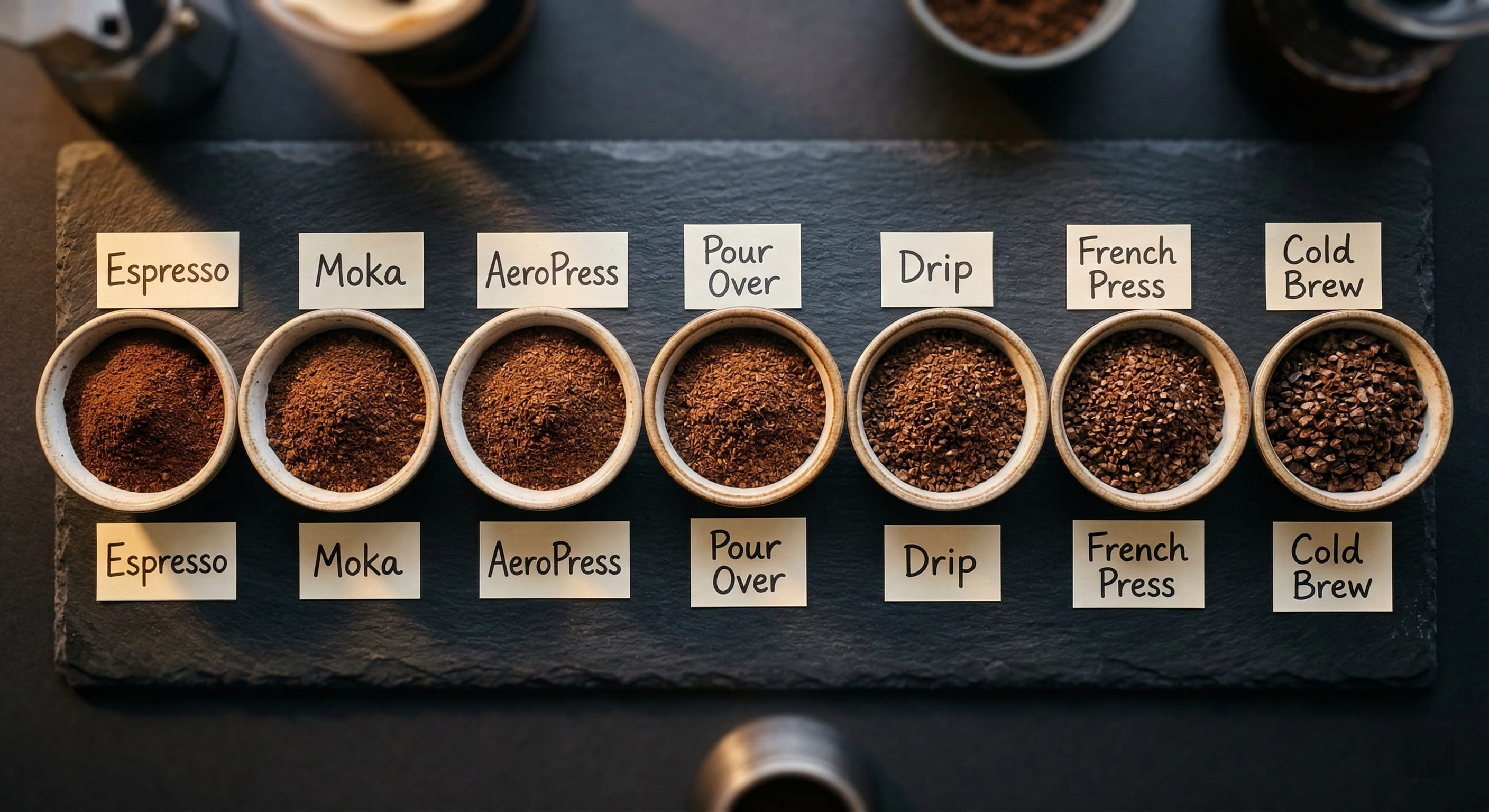 Coffee Grind Size Chart: Expert Guide | The Coffee Locator